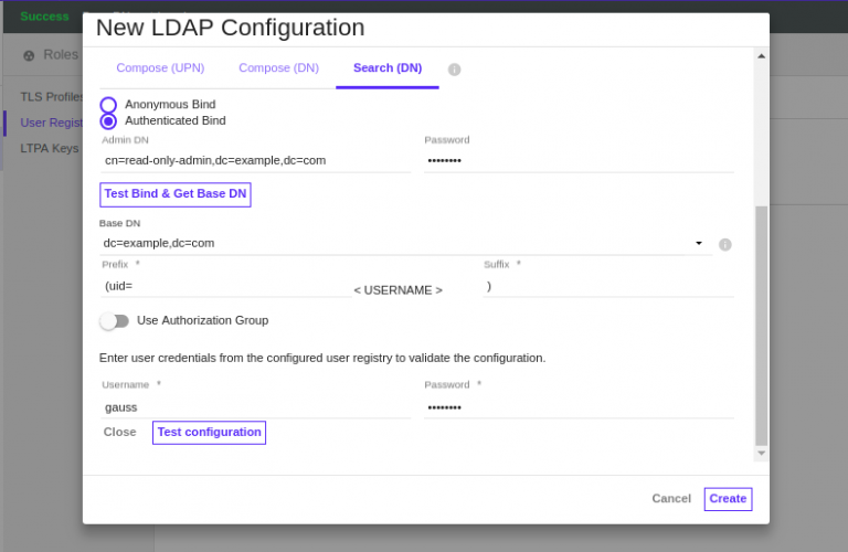 IBM API Connect Security with Basic Authentication and LDAP