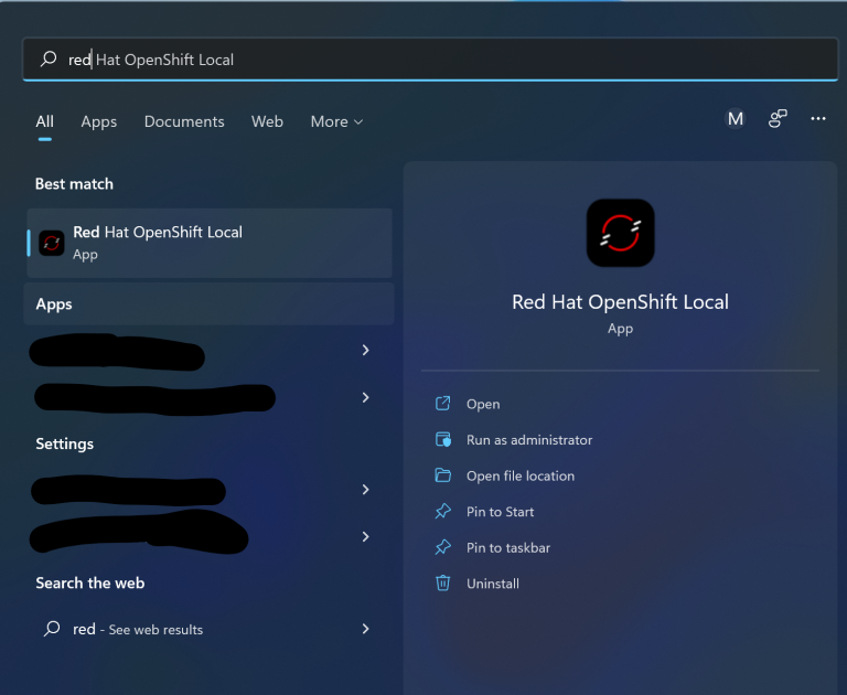 Install Red Hat Openshift Local Codeready Container On Windows Laptop