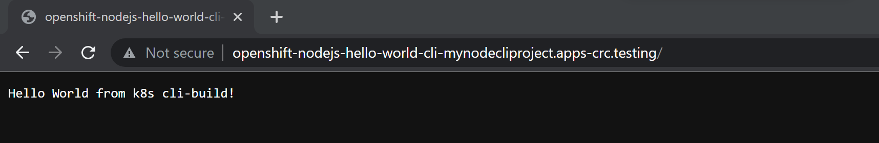 Deploy A Node Js App In Red Hat Openshift Using Source To Image S2i