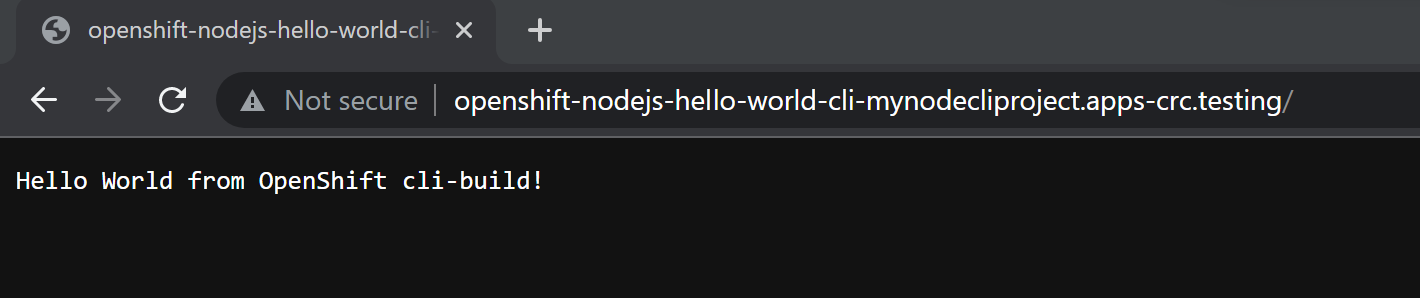 Deploy A Nodejs App In Red Hat Openshift Using Source To Image S2i